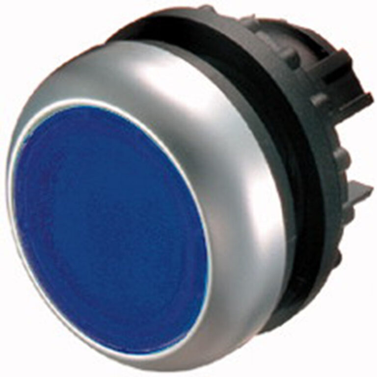 Eaton M22 DL B K10 1NA Yayl 24V LED li Mavi Buton Bgn Makina Otomasyon
